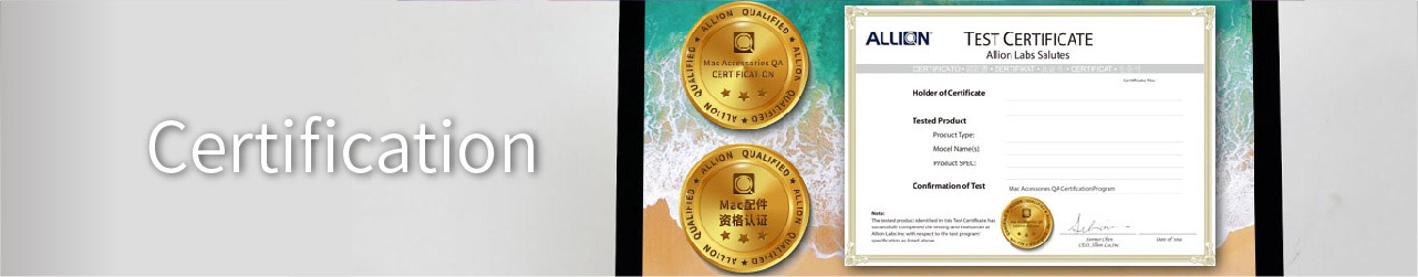 Certification
